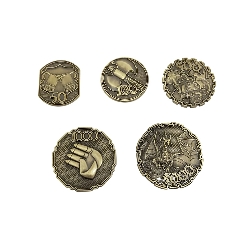 Coins - Dungeon Gold Coin Set - Campaign Coins